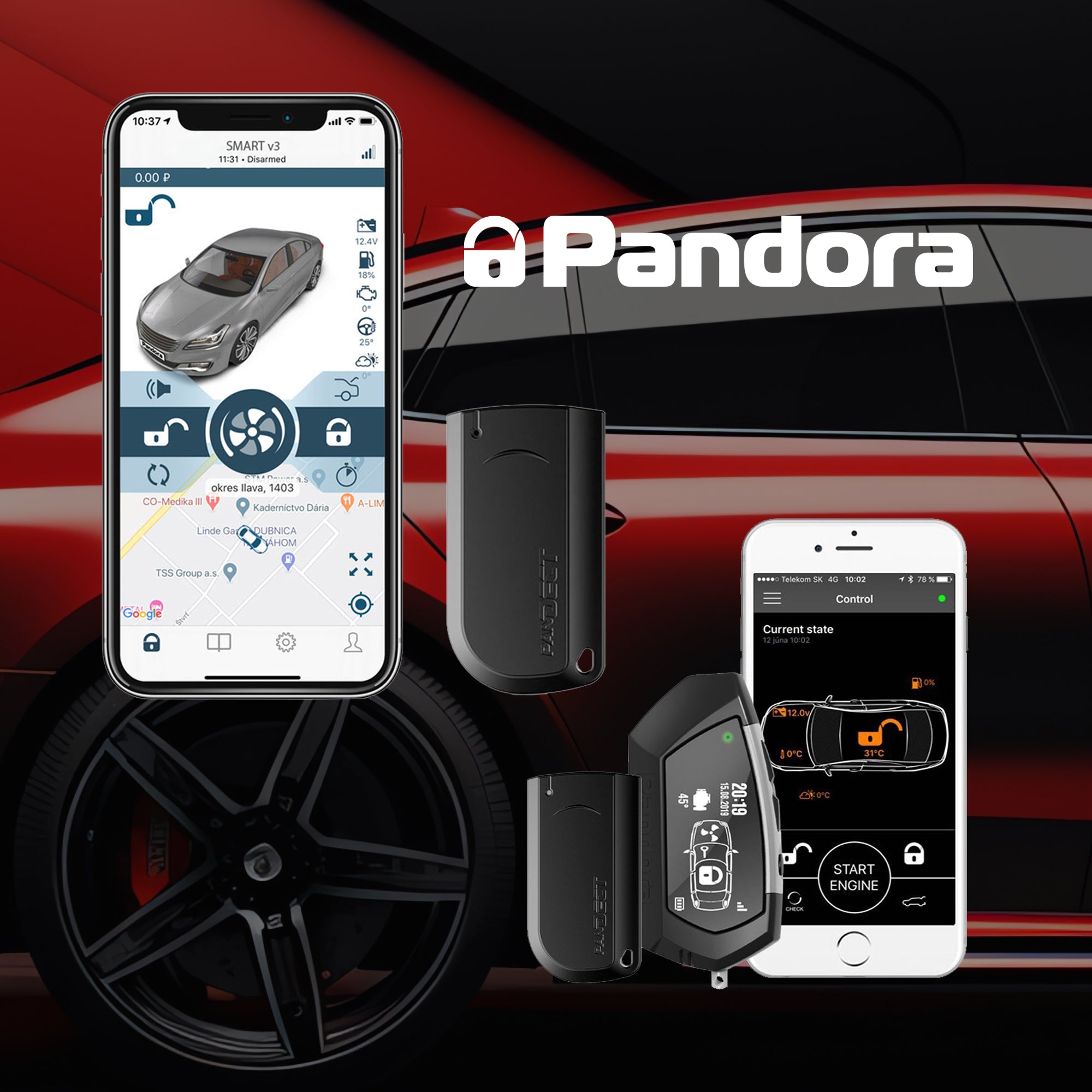 Pandora Car Alarm – Autotech uk